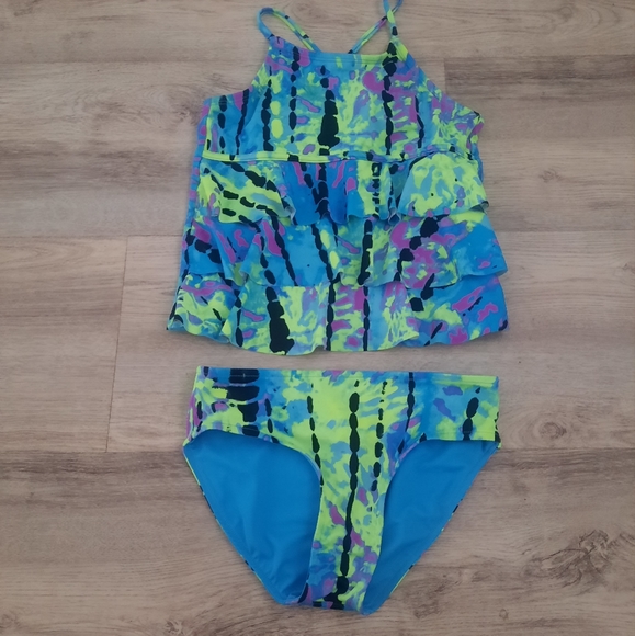 Justice | Swim | Justice Colorful Swimsuit | Poshmark